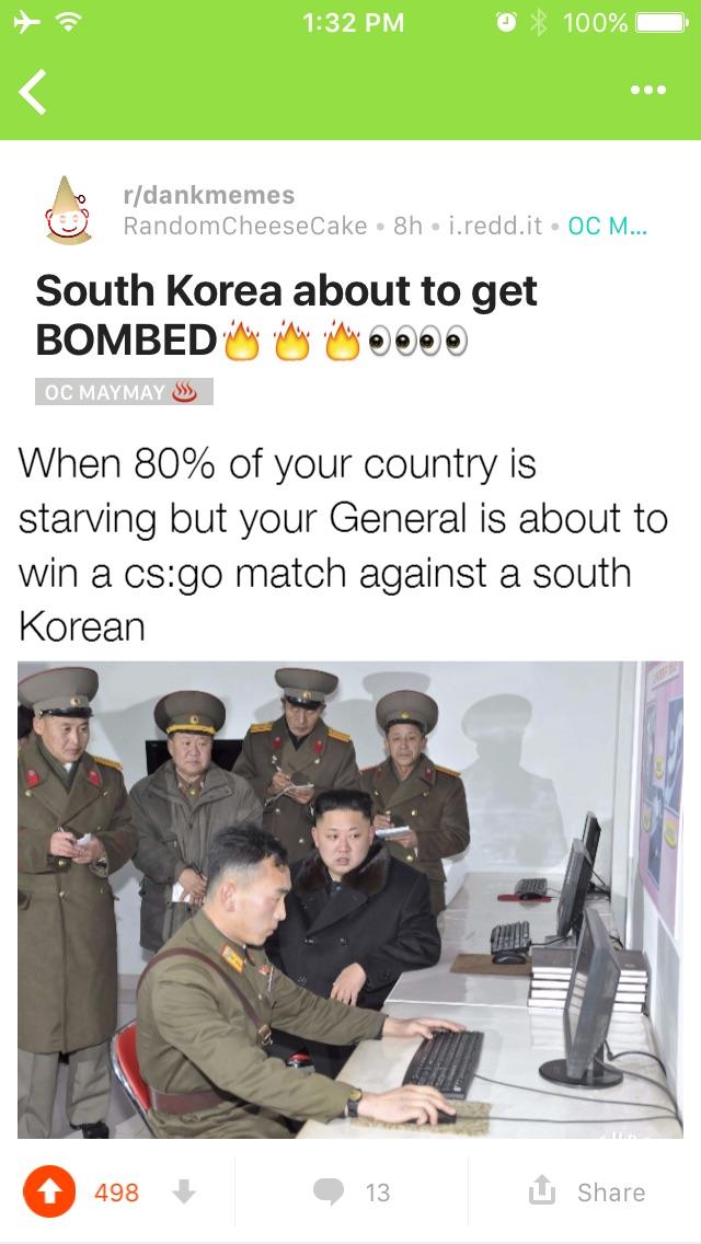 South Korean Meme