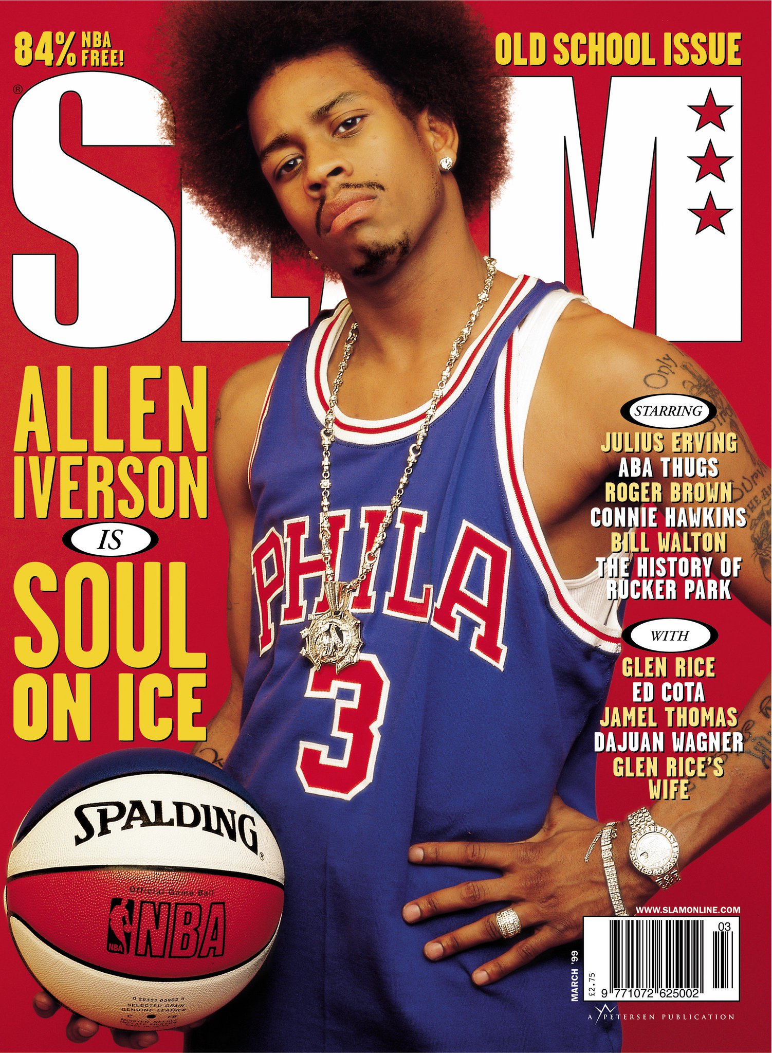 Slam Magazine with the retro Iverson cover idea for Embiid | Sports ...