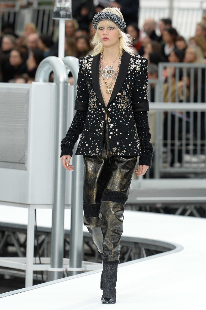 Take a look at the @chanel space inspired fall 2017 collection # ...