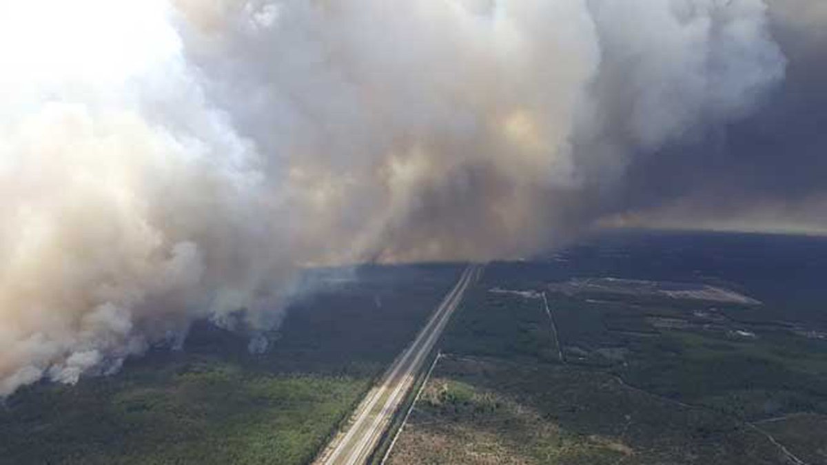 BREAKING Brush fire shuts down part of Alligator Alley | WPLG Local 10 ...