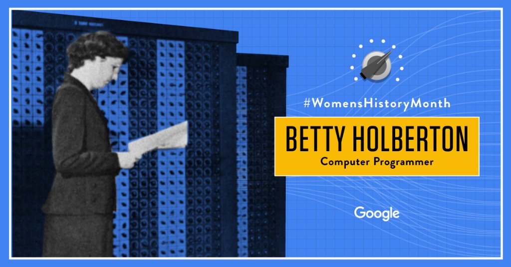 Happy birthday to software pioneer Betty Holberton, one of the very ...