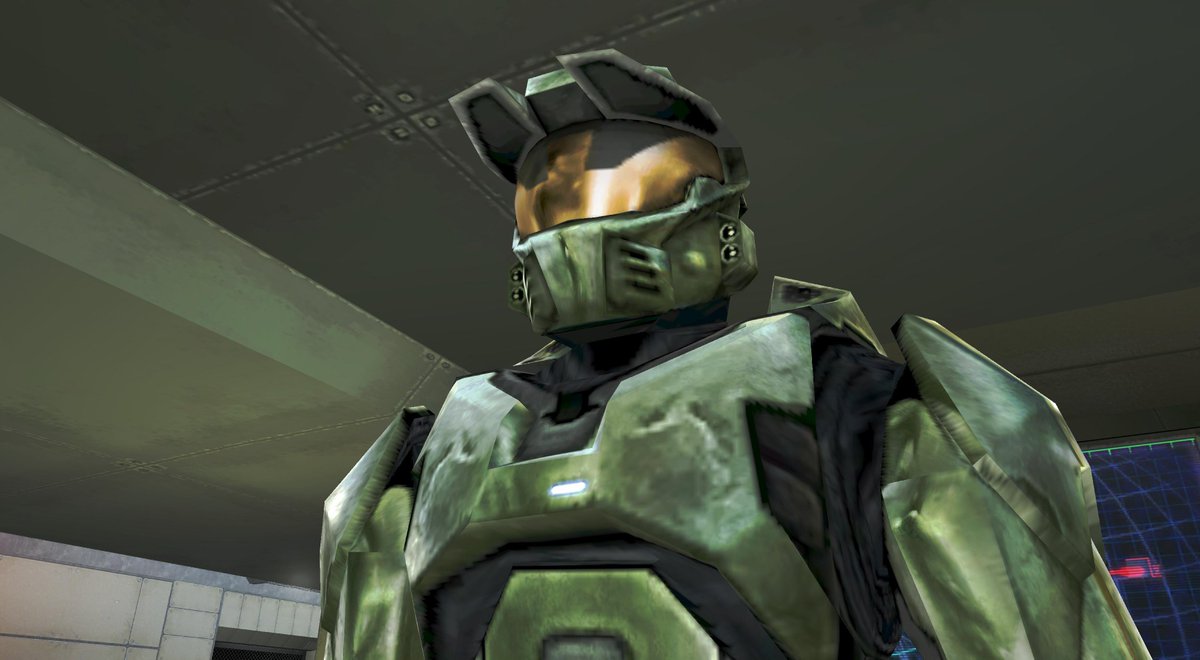 Master Chief Face Halo 1