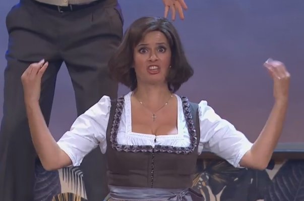 Ilse: Jetzt ist die echte Ilse da. Also die falsche echte nicht-Klon ...