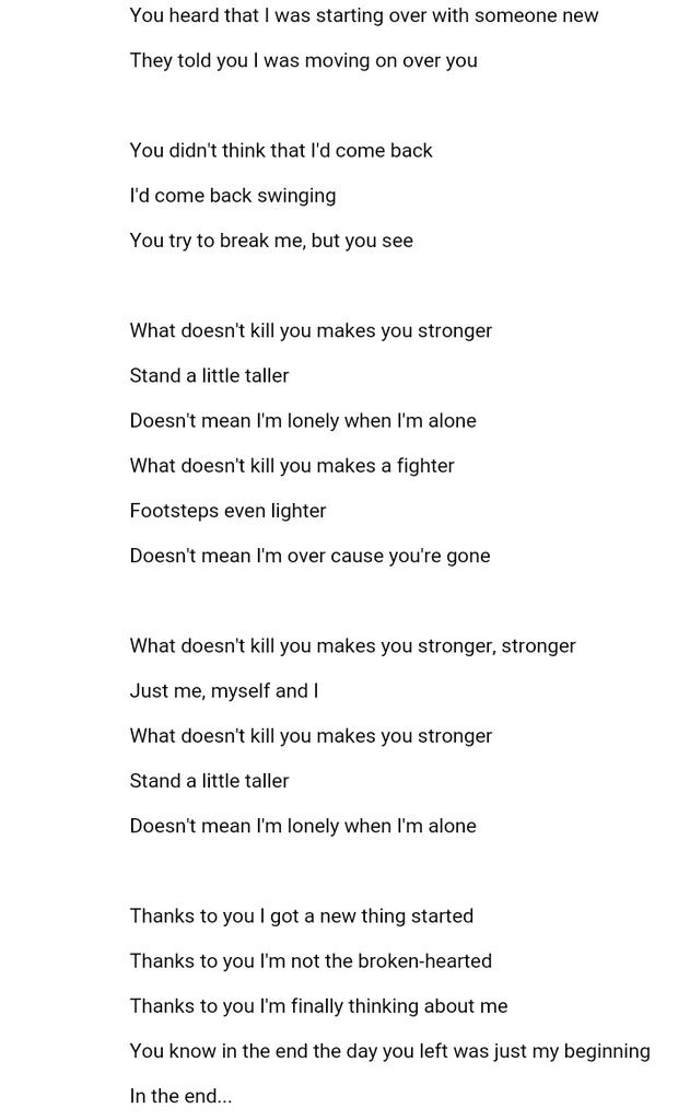 Stronger Lyrics