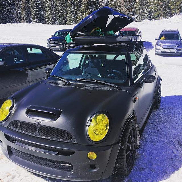Mini Cooper Roof Rack Lights