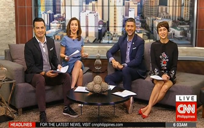 CNN Philippines on Twitter: "TGIF! Let's start the day with @Andrei_Felix, @ClaireCeldran ...