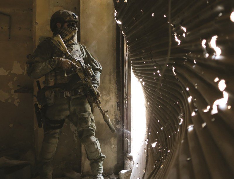 Russian SSO spetsnaz operator during mission in #Syria, 2017. | Спецназ ...