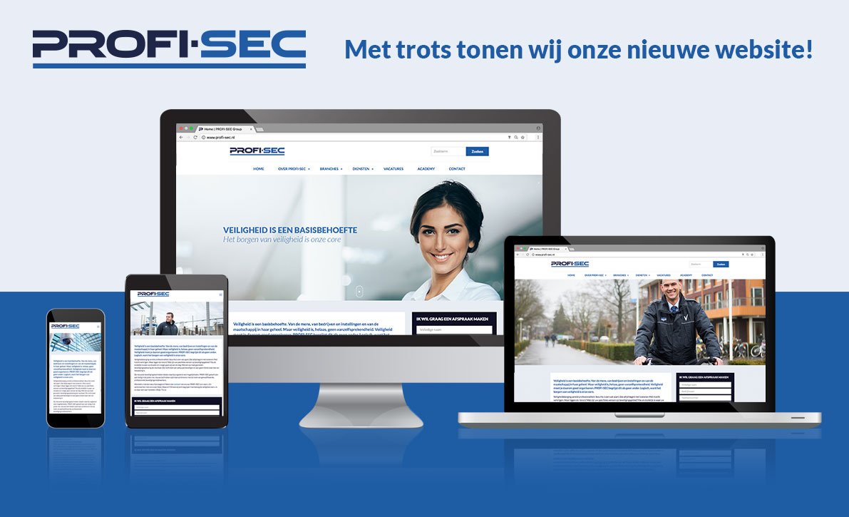 PROFI-SEC Security & Crowdmanagement on Twitter: "Met trots tonen wij onze nieuwe website! profi ...