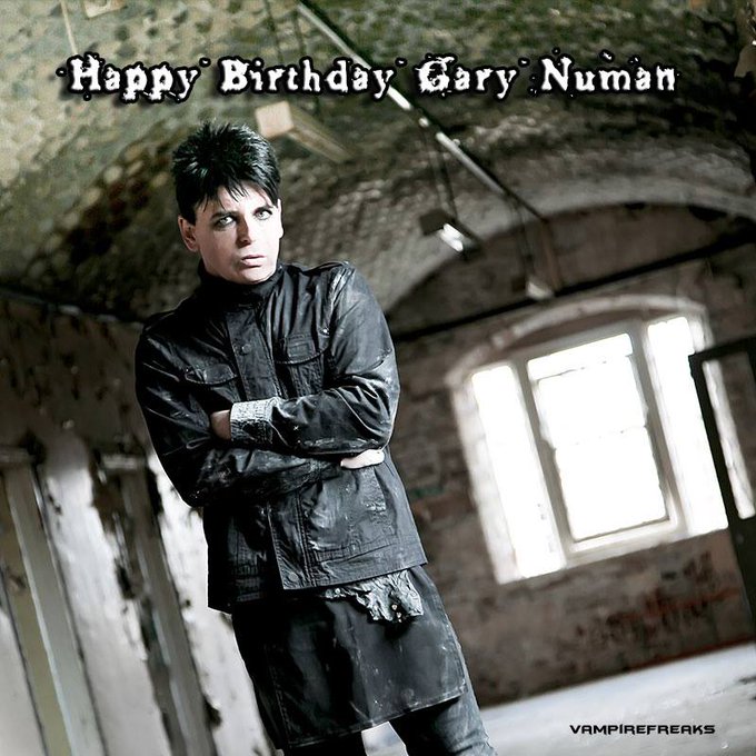 Gary Numans Birthday Celebration Happybdayto