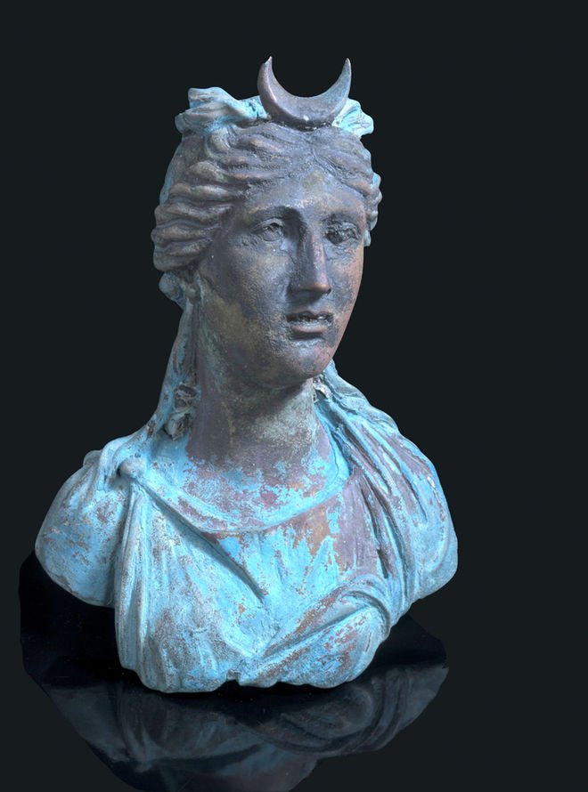 Selene Goddess Of The Moon Statue