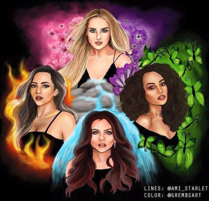 Little Mix Drawing