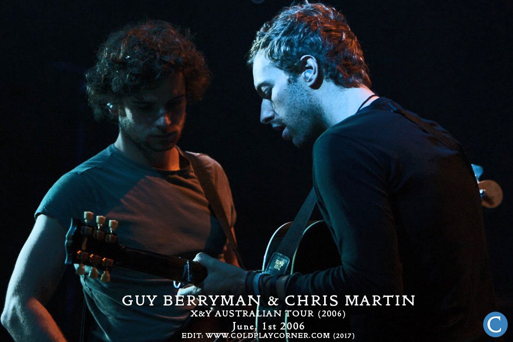 Guy Berryman And Chris Martin