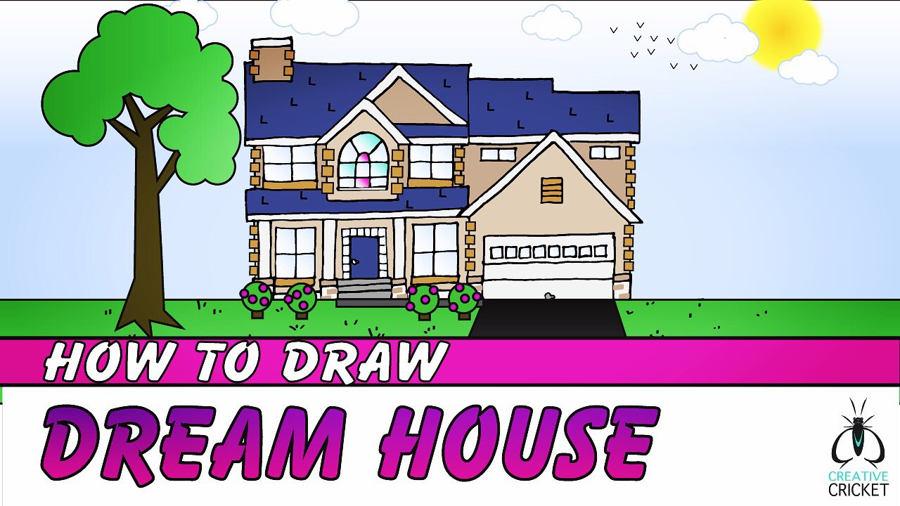 Dream House Drawing Picture