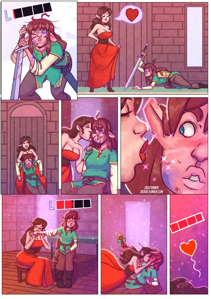 Bay City Witch Zi on Twitter: "RT @ZackRI: For #cutiesaturday here’s two Zelda comics featuring ...