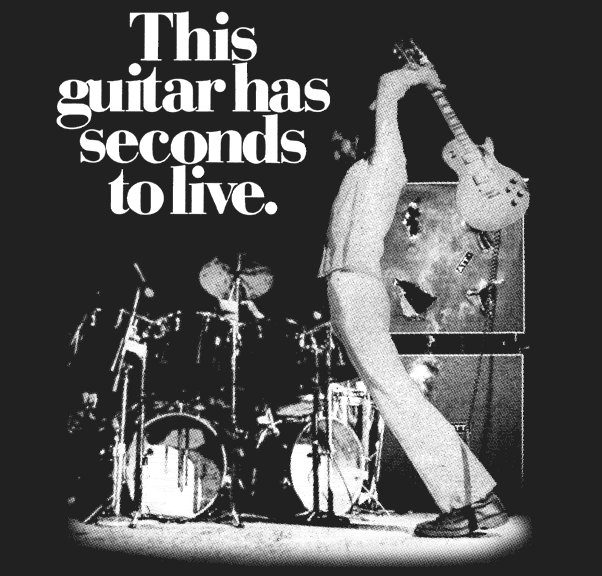Pete Townshend Smashing Guitar