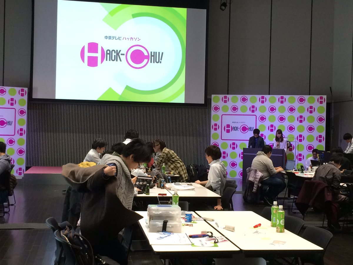 中京テレビハッカソン Hack-chu #Hackchu #ma_2017 (3ページ目) - Togetter [トゥギャッター]