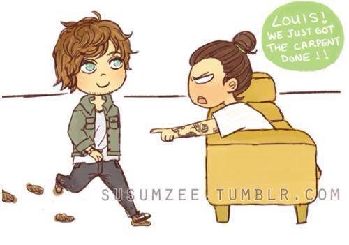 Funny Larry Stylinson Cartoon