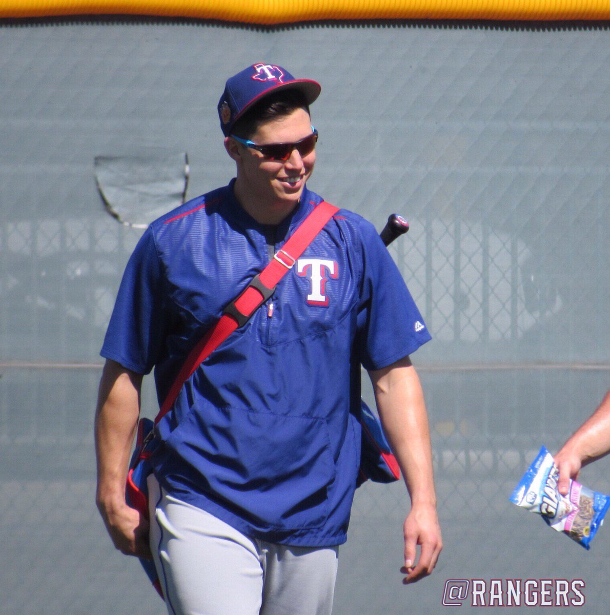 Keep on smiling, Drew Robinson! He cranks his 3rd 💣 of #RangersST to ...