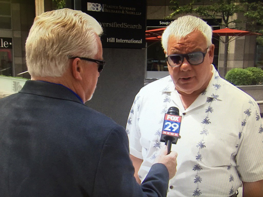 .@fox29philly merlino's attorney edwin jacobs just refused comment ...