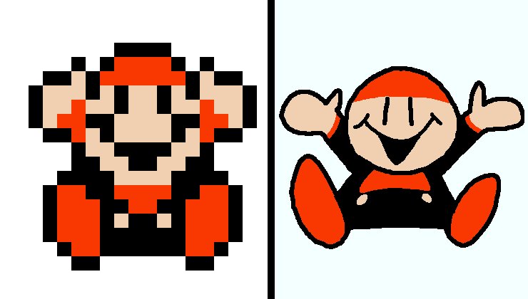 Mario 3 8 Bit Sprites