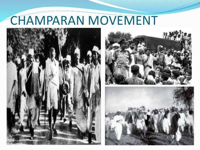 Satyagraha Movement In Champaran