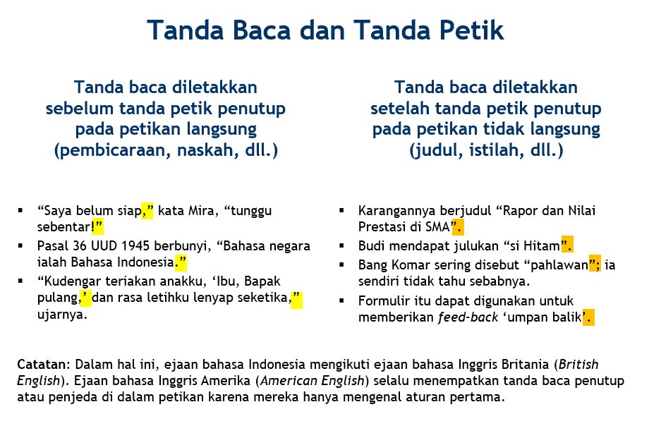 Panduan Lengkap Tentang Penulisan Tanda Baca Koma Pengertian Dan Hot - Free Word Template