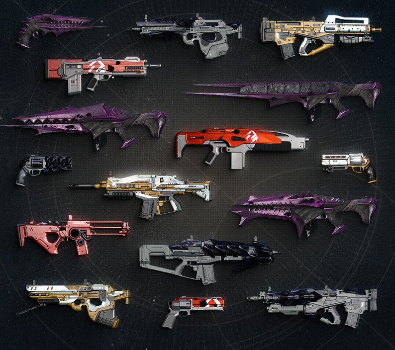 Destiny Weapons List