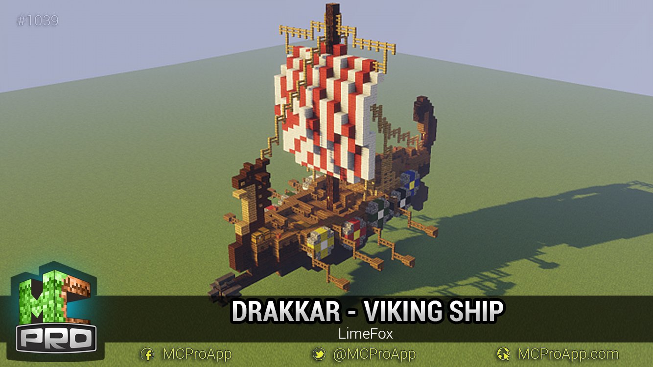 Viking Longboat Minecraft