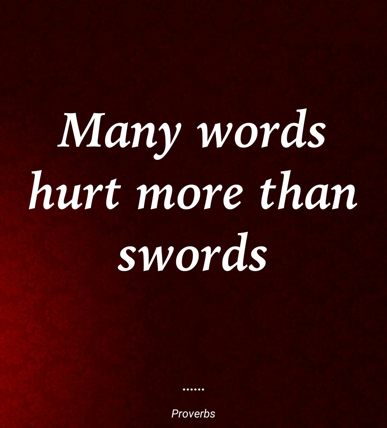 Words Hurt More Quotes Some People Hurt By Words..., Follow