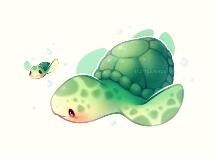 Chibi Sea Turtle
