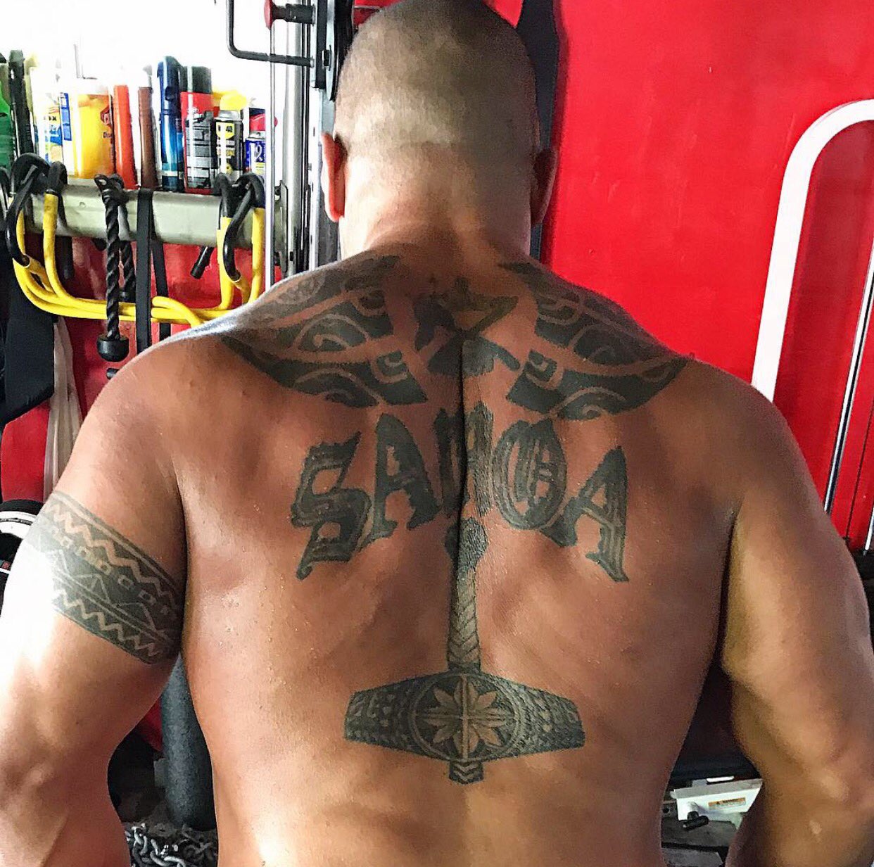 Tanoai Reed Tattoo Tanoai Reed (@samoanstuntman) • Instagram Photos