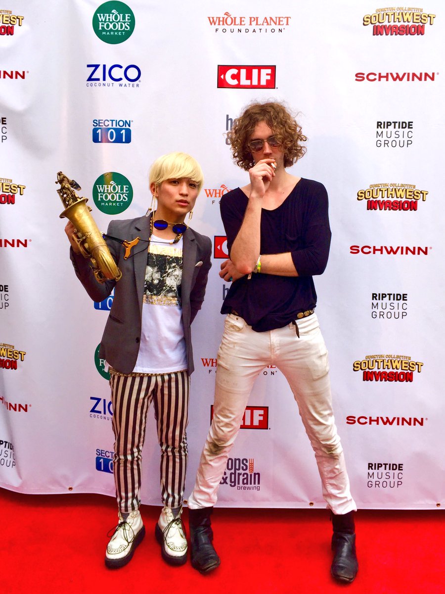 辻本美博《Calmera》《POLYPLUS》《Clarinet》 on Twitter: "色々ありまして今日は急きょ朝から取材を受けたり昨日知り合ったアメリカのバンド『WARBLY ...