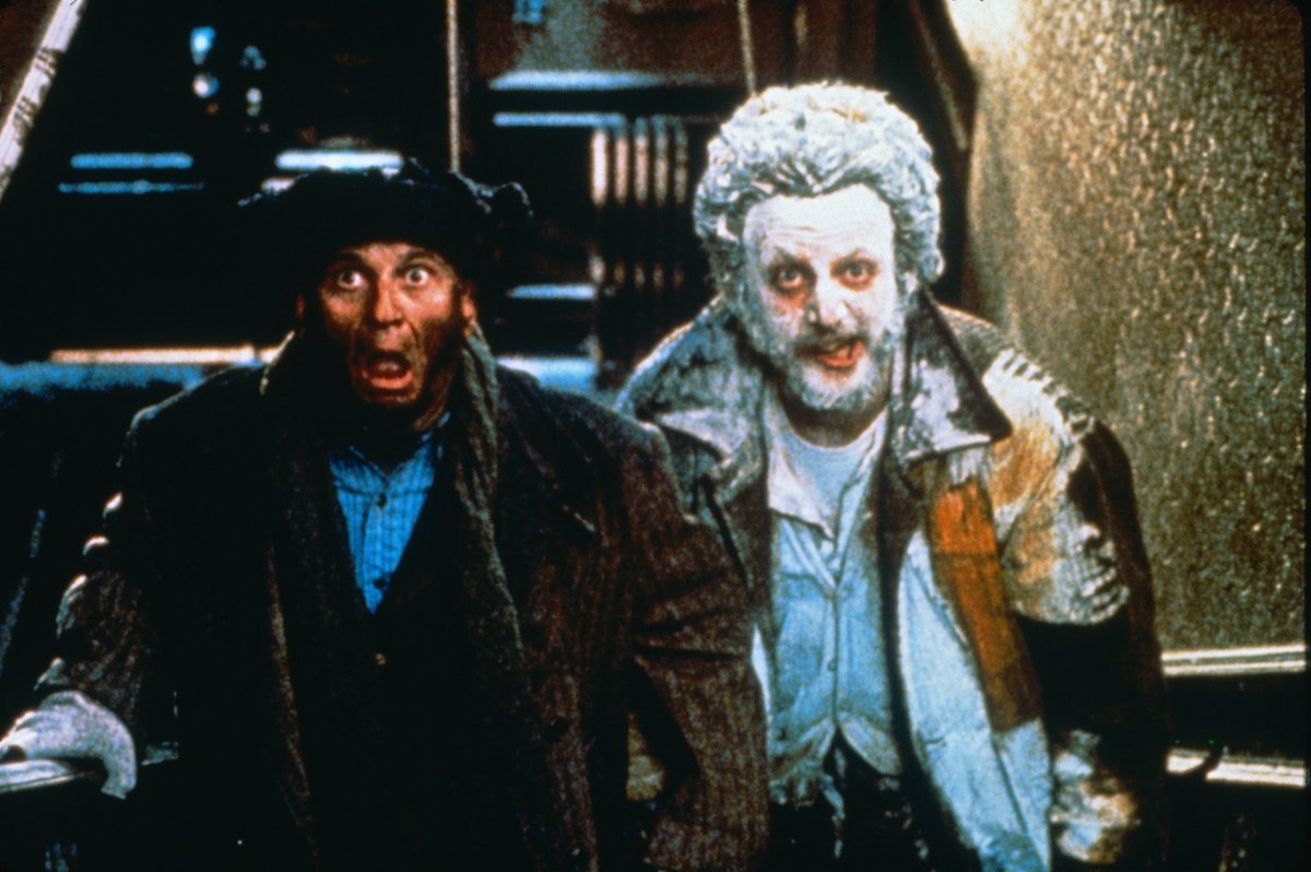 Home Alone 2 Marv And Harry Get Hurt
