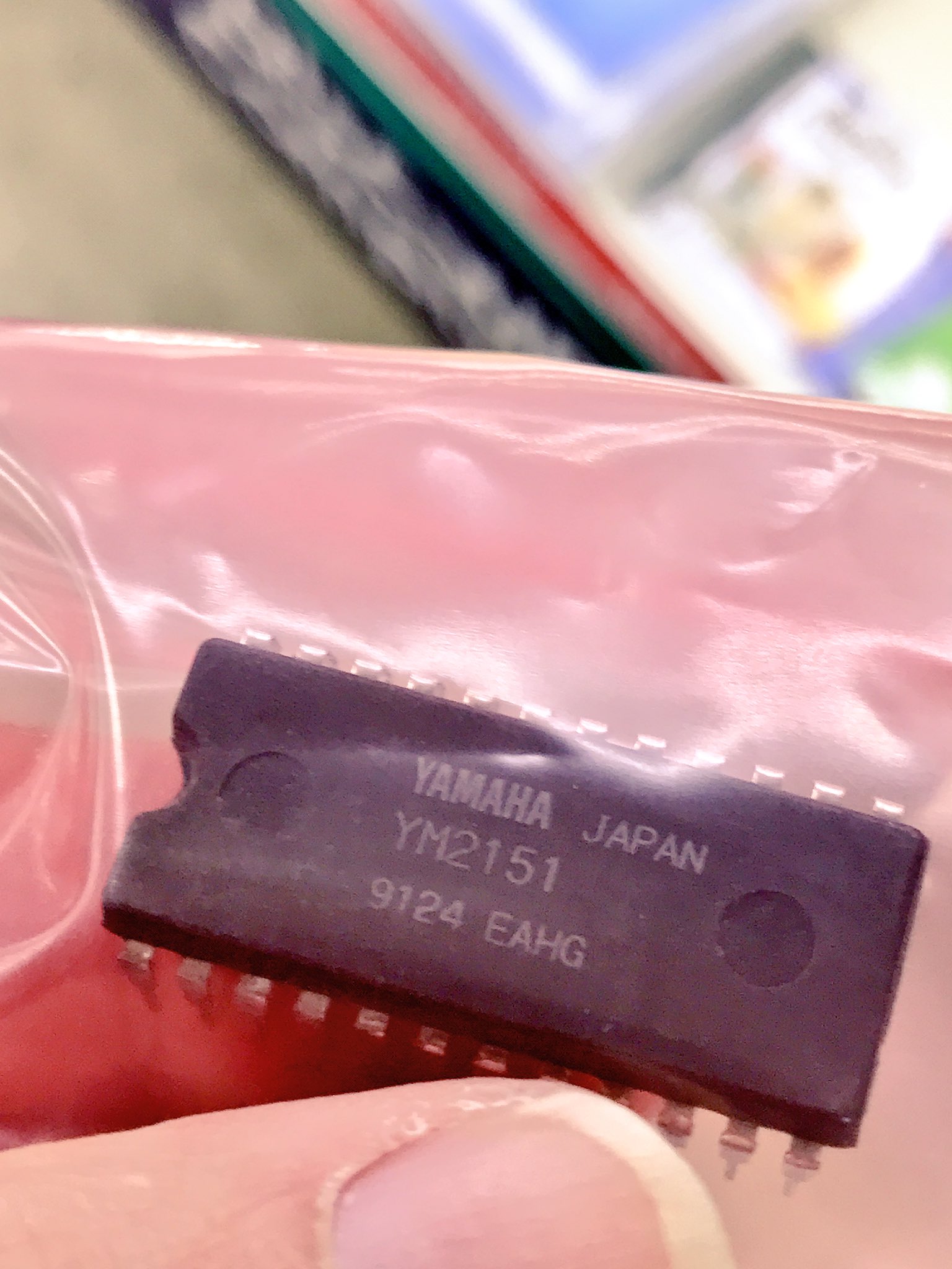 GOROman on Twitter: "FM音源ガチャでYM2151(OPM)とYM3012(DAC)をゲット！…