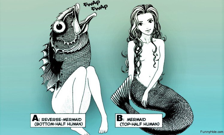 Half Human Half Fish