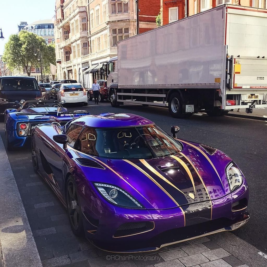 Koenigsegg Agera R Purple