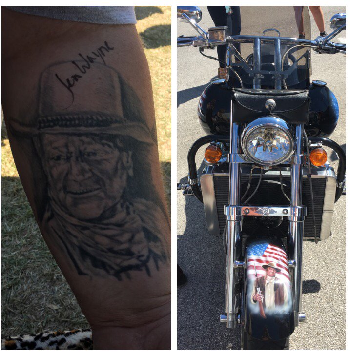 John wayne tattoo - Bronctattooaus.com