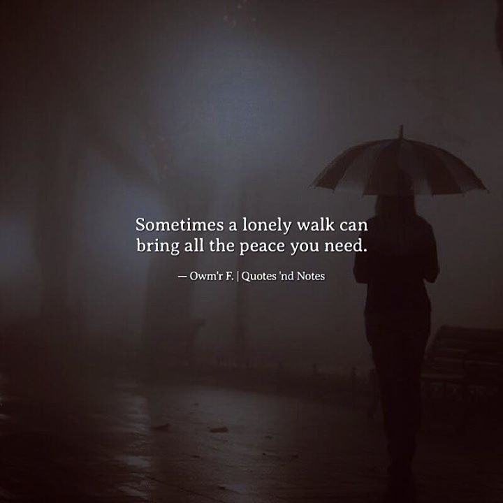 Walking Alone In The Rain Quotes