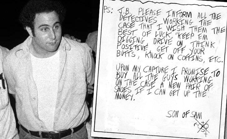 By Son Of Sam Letters