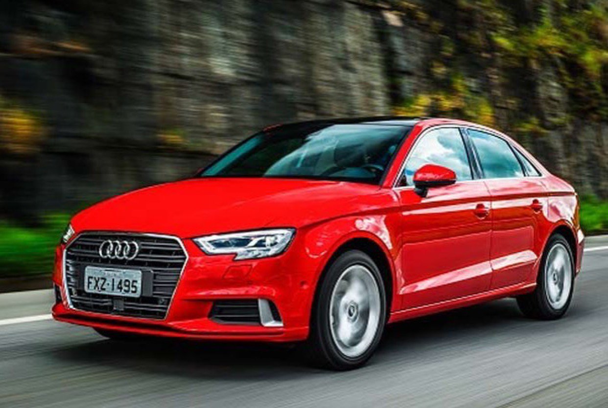 Audi A3 Sedan Red