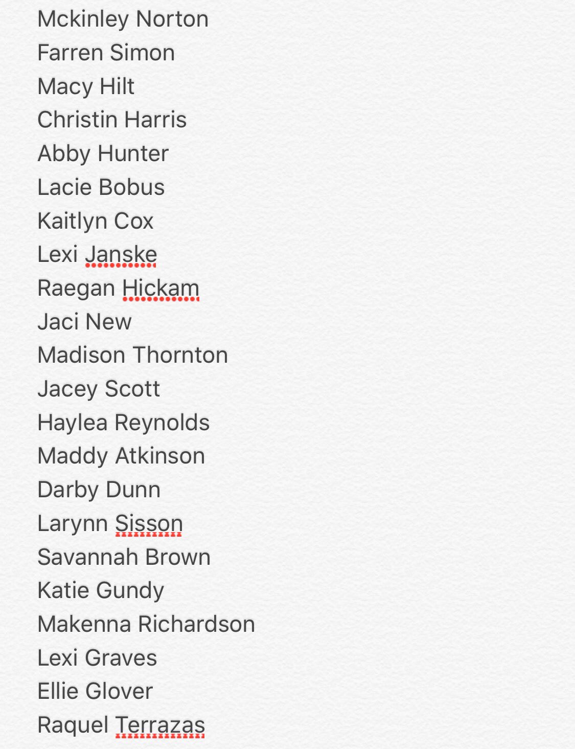 Cheer Names