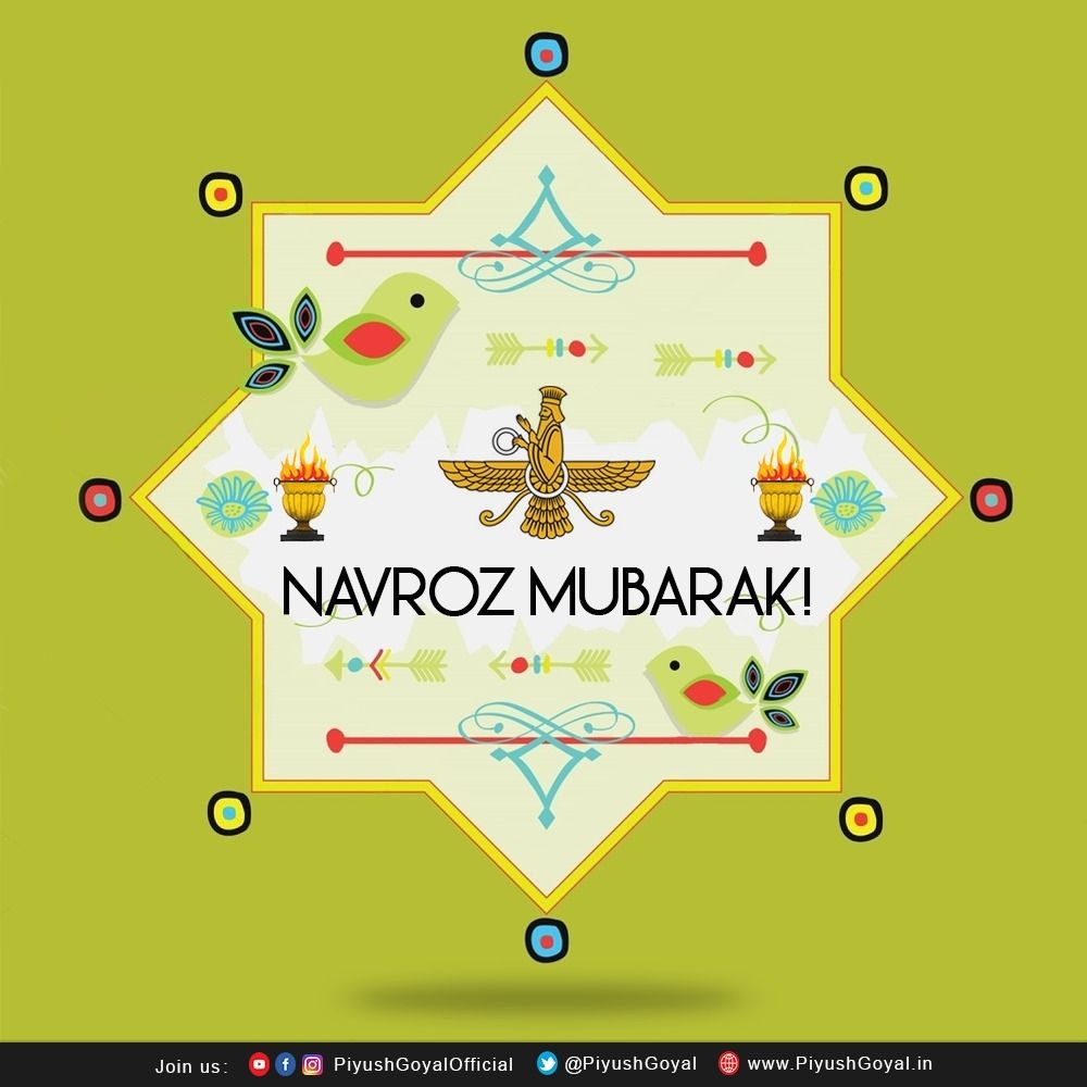 Greetings on this auspicious occasion of navroz, the beginning of parsi ...