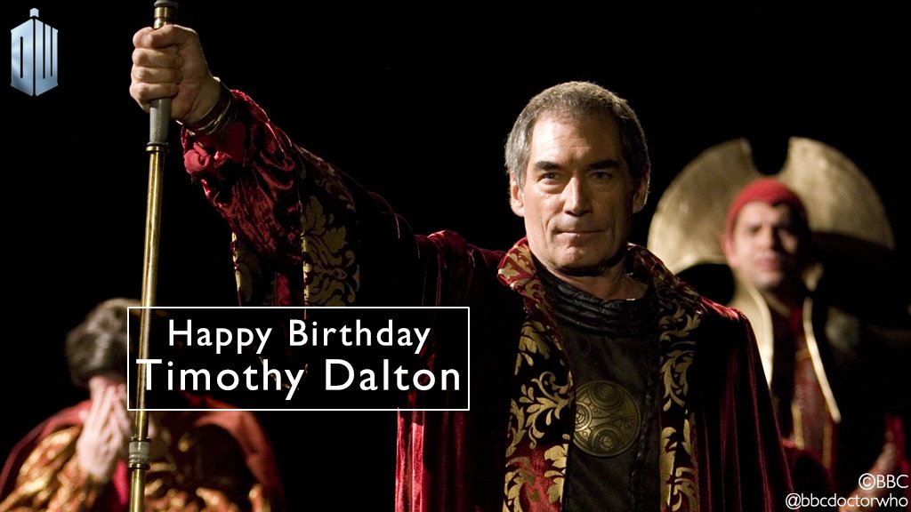 Timothy Dalton Doctor Who