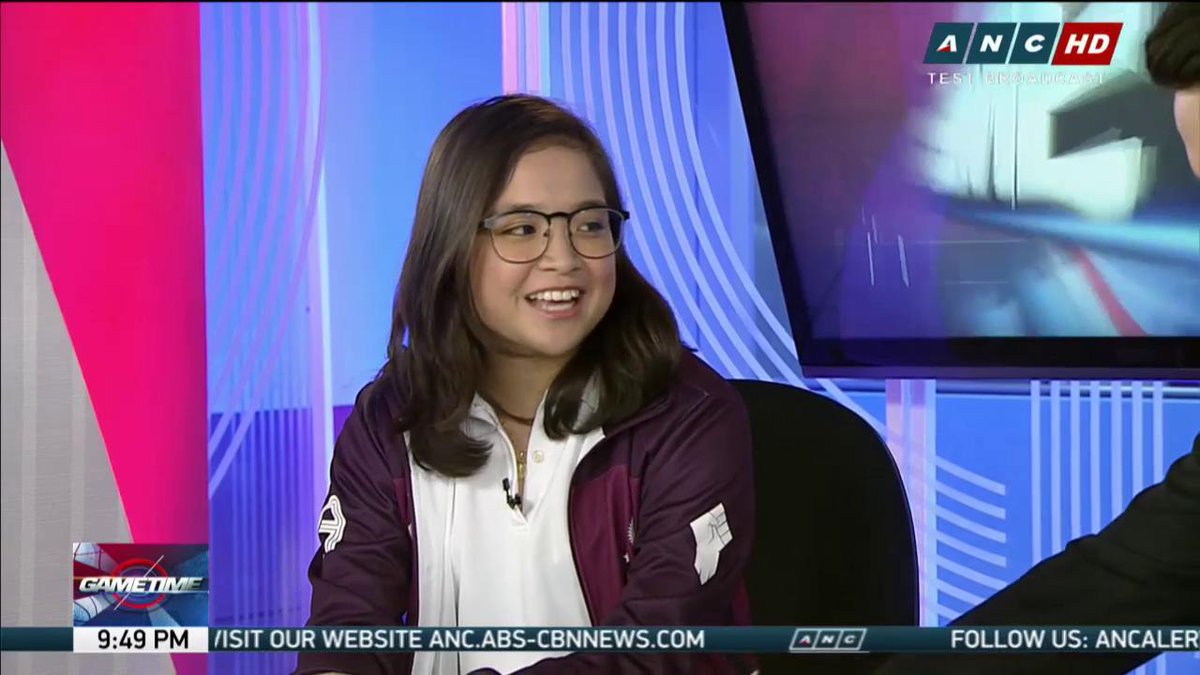 NOW: migsbustos is joined by Princess Gaiser, libero for the UP Lady ...