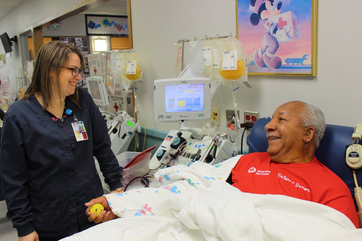 With your help, we can restock hospitals w/ Type O neg blood, Type AB ...