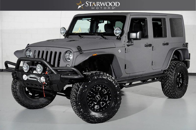 Jeep Wrangler Matte Grey