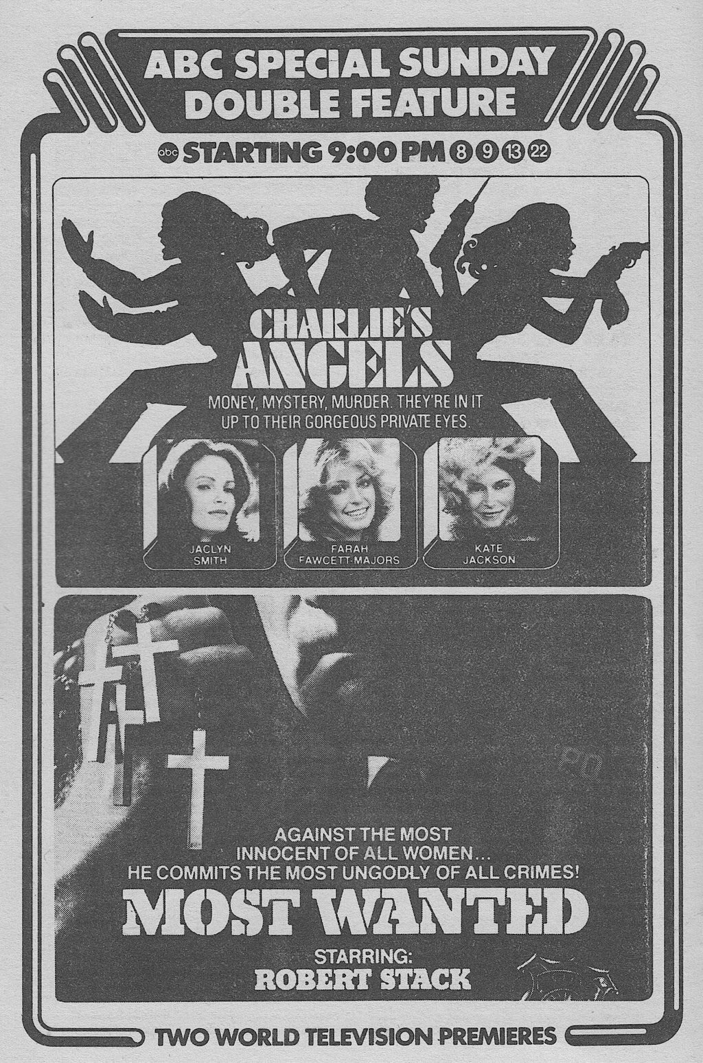 RetroNewsNow on Twitter: "📺DEBUT: 'Charlie's Angels' premiered 41 years ago tonight, March 21 ...