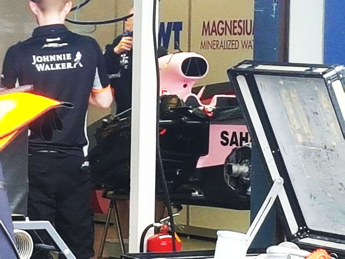 First Glance of the New Pink Force India. : r/formula1