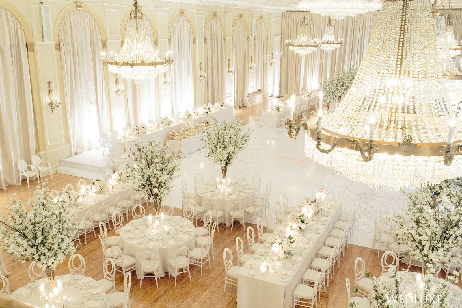 Reception cherry blossom wedding 60 photos - Astyledwedding.com