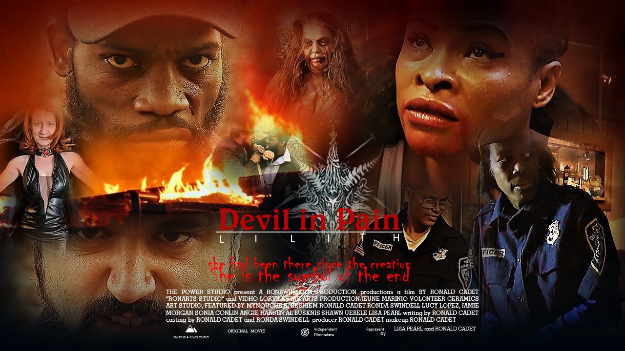 Ronald Cadet on Twitter: "Devil in Pain LILITH horror movie by director Ronald @cadetronaldart…
